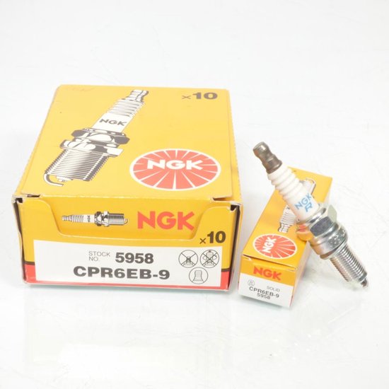 Bougie d'allumage NGK pour Moto Victory 1500 Cruiser Après 2002 Neuf | bol