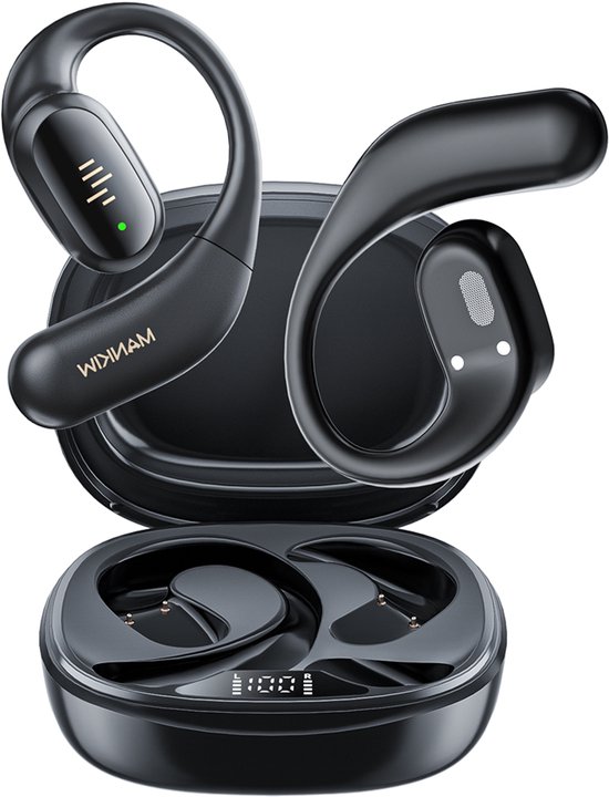 MANKIW – Draadloze Open-Ear Bluetooth Oordopjes – ENC Ruisonderdrukking ...