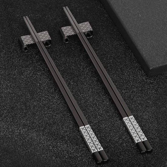 Metalen Spaanders Set - Herbruikbare Spaanders voor 2 Personen ...