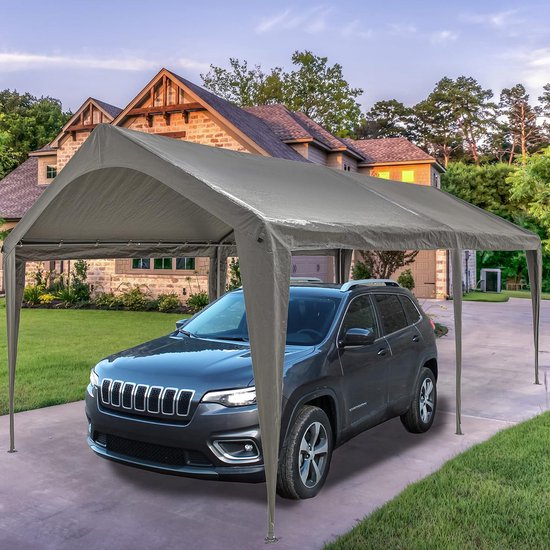 Extra Grote Partytent 3x6 meter - Robuuste Overkapping voor Auto, Boot ...