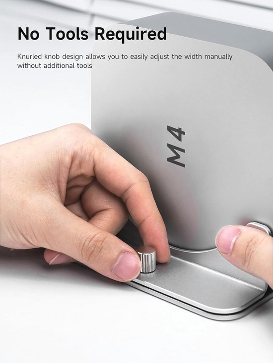 Verticale Stand voor Mac Mini - Aluminium Laptop Stand, Antislip ...