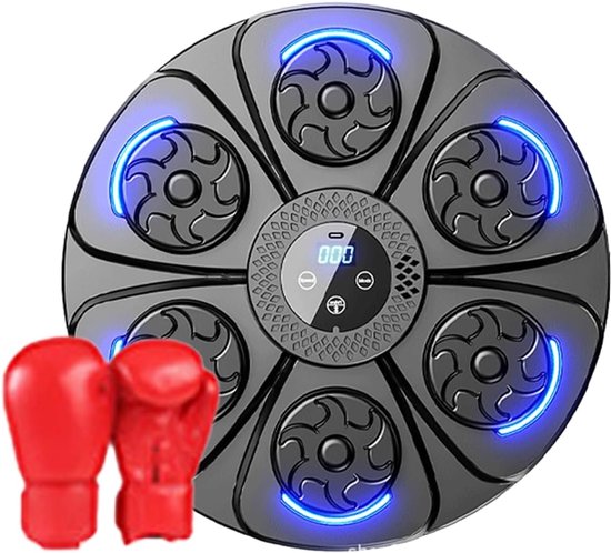 Music Boxing Machine, Smart Wall Mounted Punching Trainer, Interactive ...