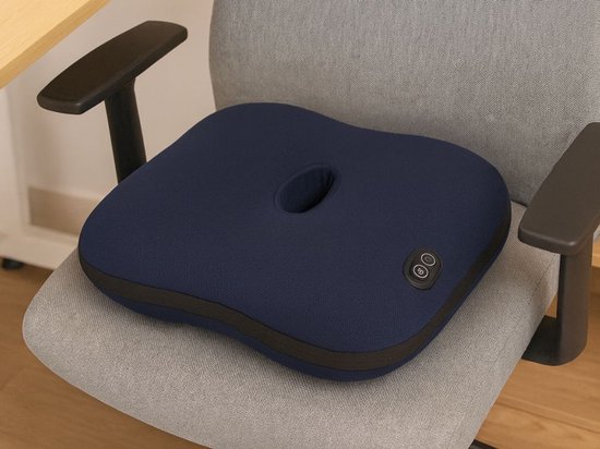 Heated Seat Cushion – Stoel Kussen met Verwarming & Vibratie Massage ...