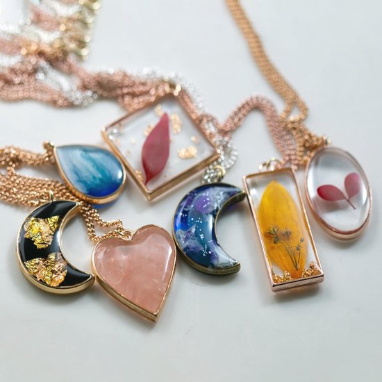 40 pièces Bezels Ouverts pour la Fabrication de Bijoux en Résine ...