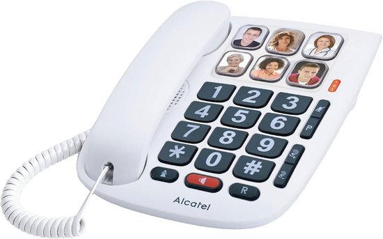 Kabelgebonden Telefoon voor Senior, Eenvoudig in Gebruik met Grote ...
