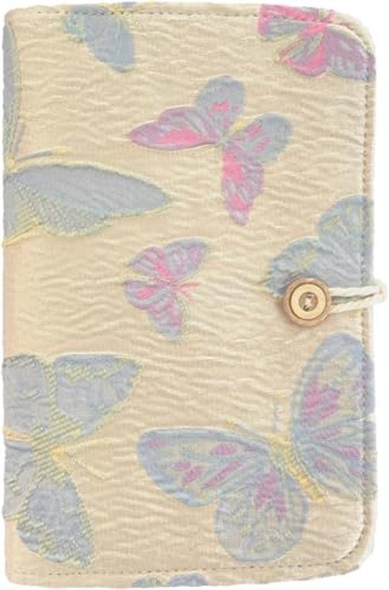 Navulbaar Dagboek A6, Geborduurd Notitieboek voor Reizen, Planner en ...