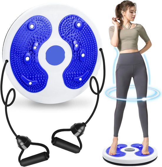 Allecta - Taille-draaien Fitness Balance Board met Voetmassage - Thuis ...