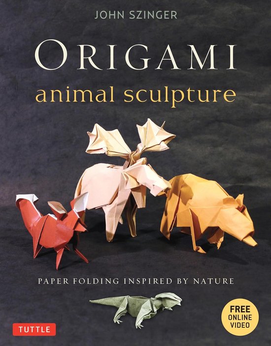 Dierlijke Origami Sculpturen: Vouw en Toon 22 Origami Modellen met ...