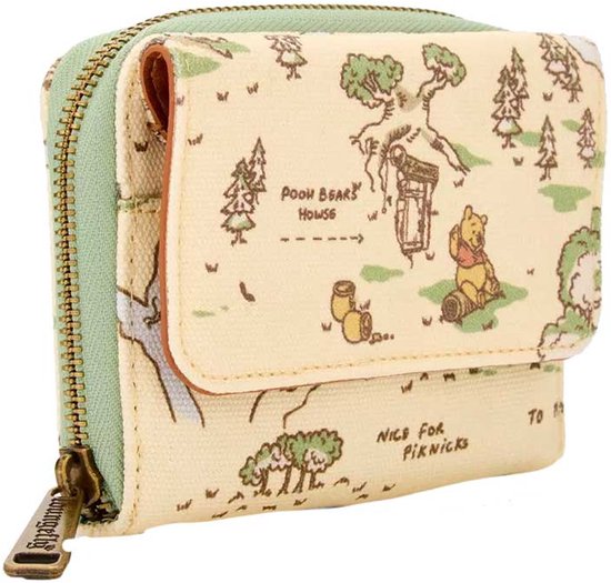Disney Loungefly Wallet Winnie the Pooh Hundred Acre Wood Map Exclusive ...