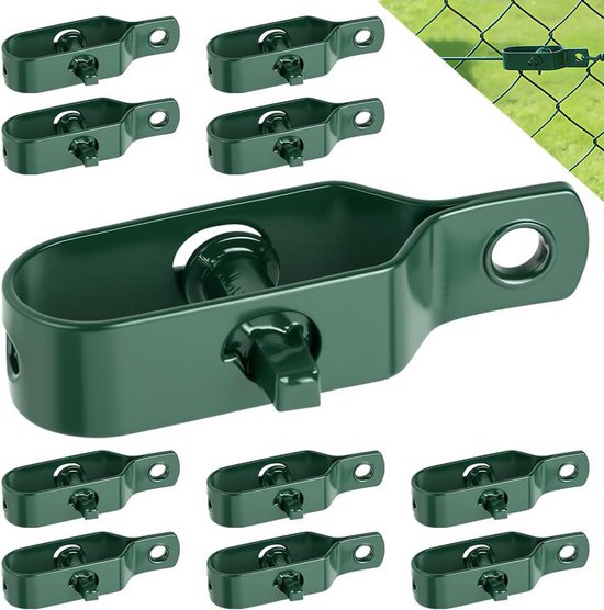 10x Draadspanners Gegalvaniseerd Staal voor Hekken, Klimplanten en ...