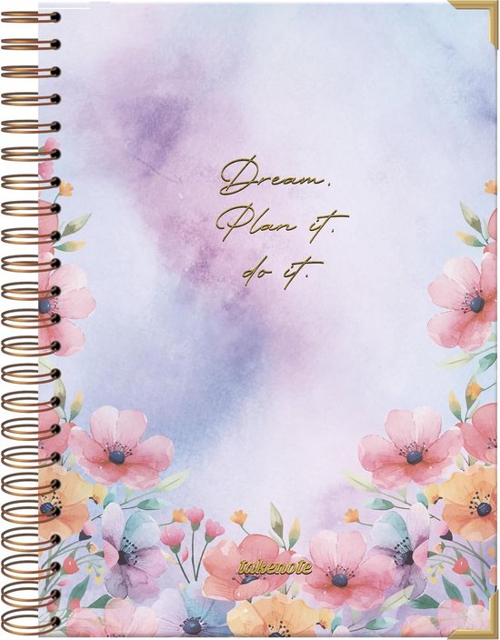 Bullet Journal A4 - Gelinieerd Notitieboek met Gaten voor Organisatie ...