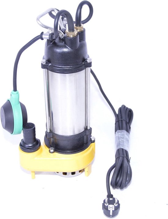 Dompelpomp Vuilwaterpomp Afvalwaterpomp 250W met Vrije Doorloop tot 20 ...