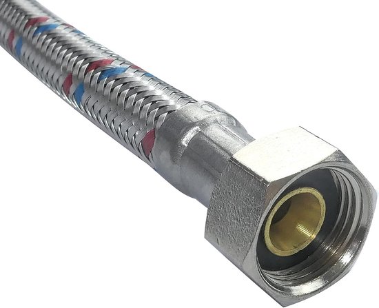 Flexibele Waterslang Set 2x 600 mm - 3/8" Aansluiting Voor Kraan ...