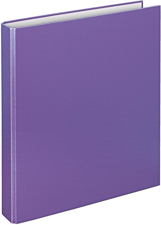 Ringmap Basic A4 met 2 Ringen - Lila | bol