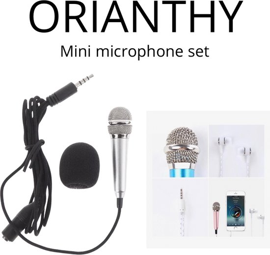 Microphone set|| mini microphone|| mini karaoke || Smartphones | bol.com