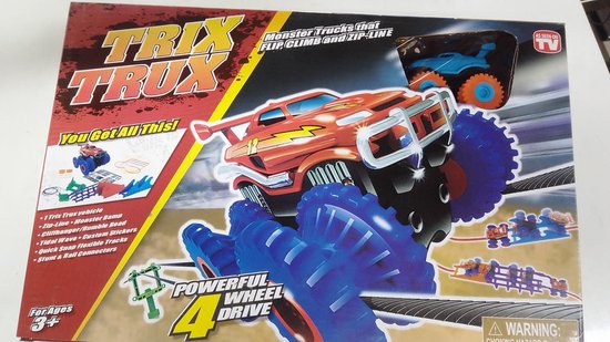 Autobaan met Monster Truck Trix Trux (9335343491) | bol