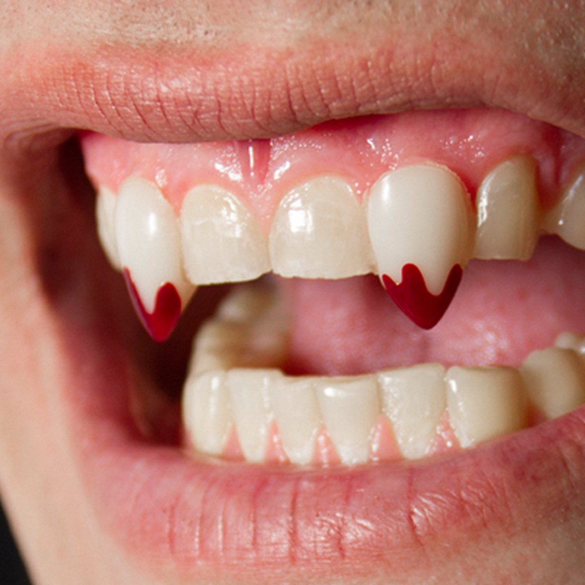 Scarecrow Blood Tip Deluxe Vampire Fangs Small | Vampiertanden | bol.com