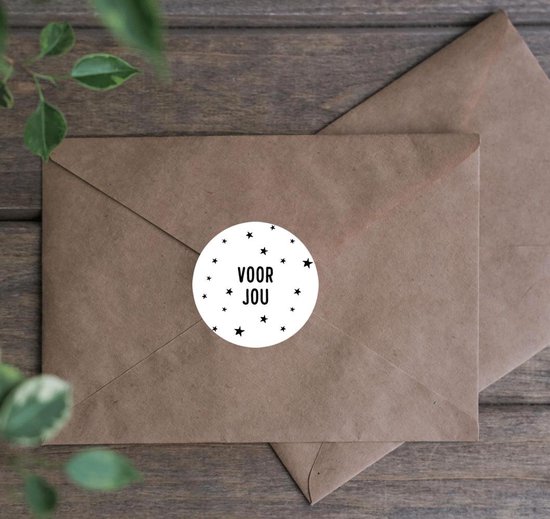 Voor Jou Sluitzegels - 15 Mooie Stickers - Cadeaustickers - 45 mm Sluitzegel Stickers... | bol.com