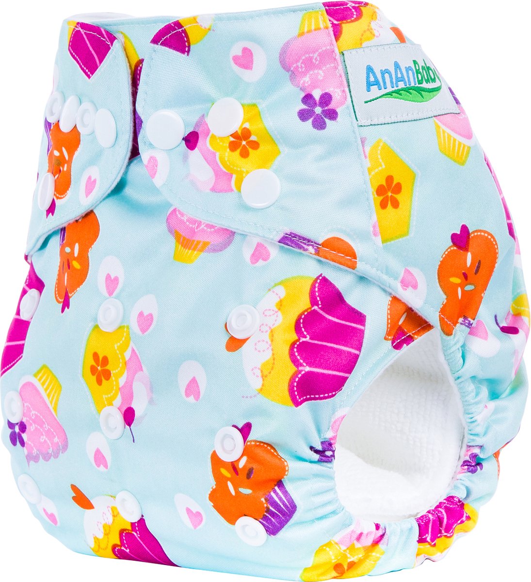 Duurzame luiers - Wasbare luier met inlegger - Herbruikbare luier ...