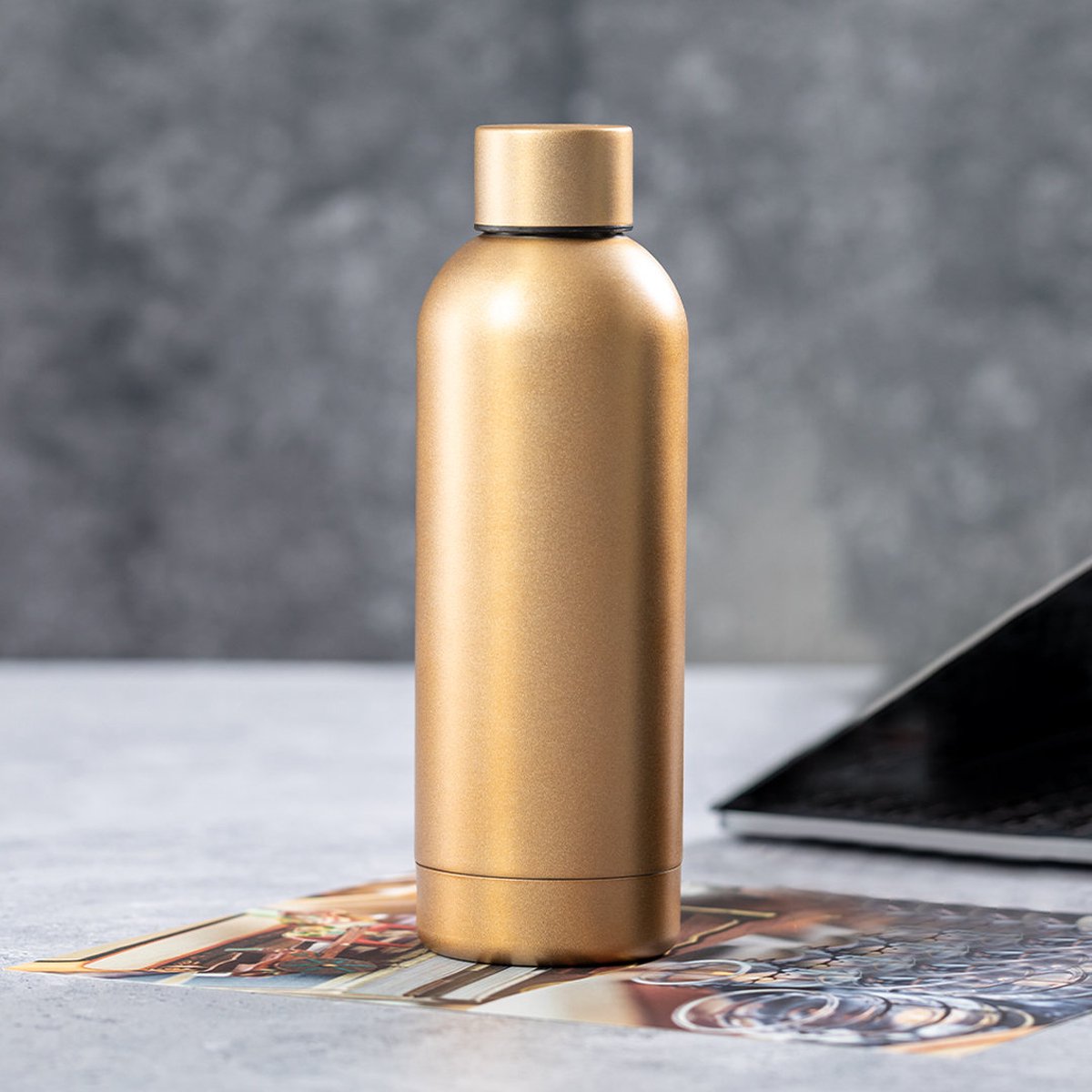 Drinkfles - Waterfles - Drinkfles volwassenen - Schroefdop - Lekvrij ...