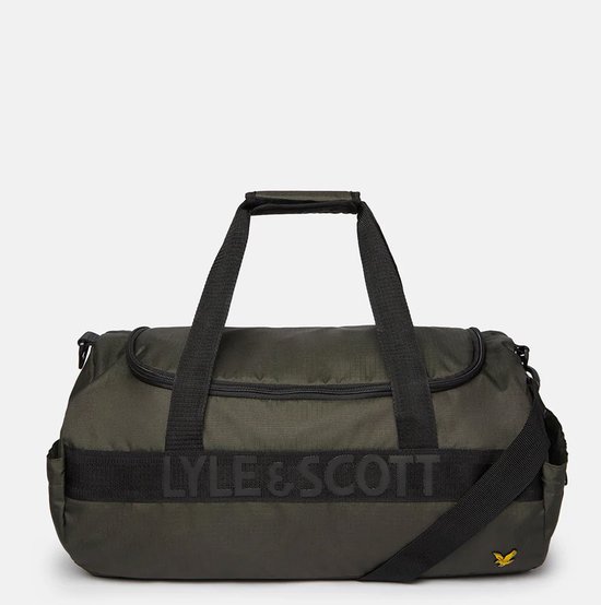 Lyle & Scott Recycled Ripstop Duffle Bag Olive | bol