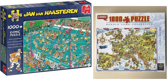 Jan van Haasteren Hockey Kampioenschappen puzzel - 1000 stukjes & Comic ...