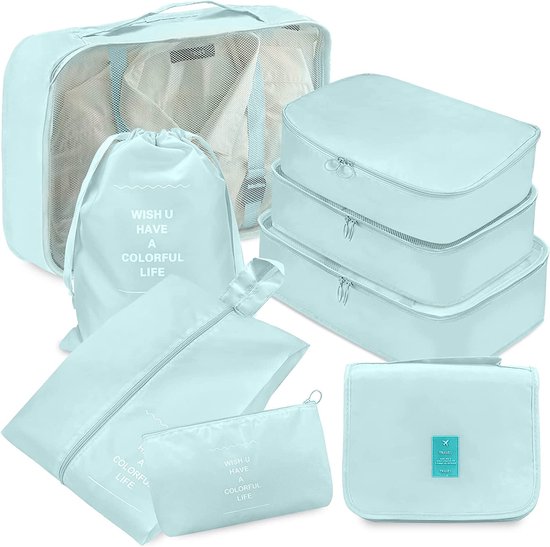 Packing cubes - Koffer Organizer set - Bagage Organizers - Compression ...