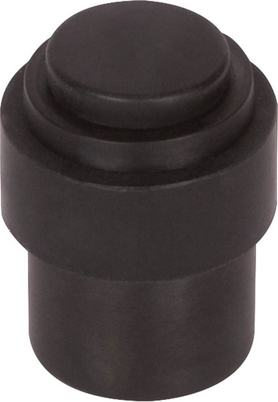 Formani deurstop vloer/wand BASICS Ø25xØ30xH36mm gunmetal PVD | bol