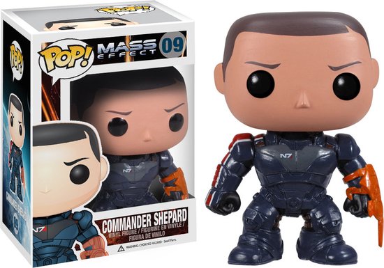 Funko Pop! Games Mass Effect Commander Shepard | bol.com
