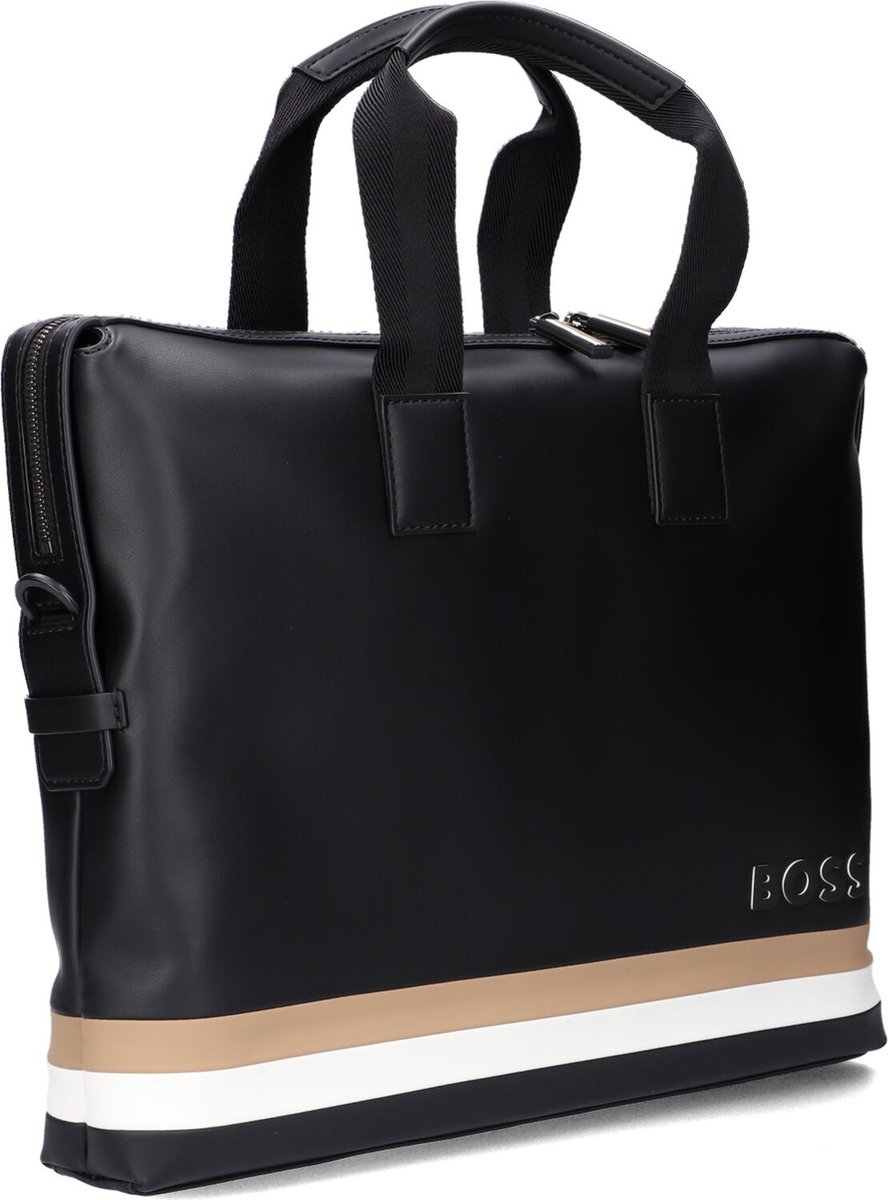 Boss Byron_doc Case Laptoptassen Heren - Zwart - Maat ONESIZE | bol