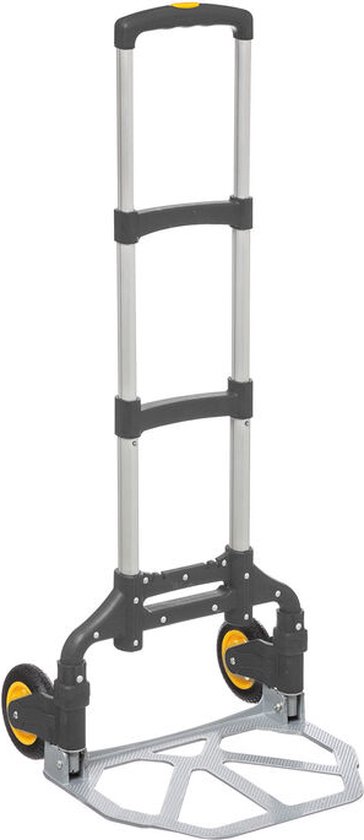 Aluminium opvouwbare steekwagen zwart | bol.com