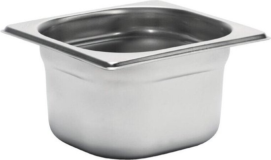 Gastro M - RVS GN1/6 Bak - 10cm Hoog GR703 | bol