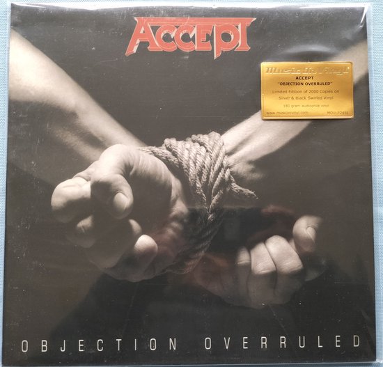Accept ‎– Objection Overruled (2020) LP Sealed, Accept | Muziek | bol.com