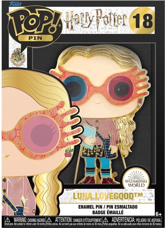 Funko Luna Lovegood / Loena Leeflang - Funko Pop! Pin - Harry Potter | bol.com
