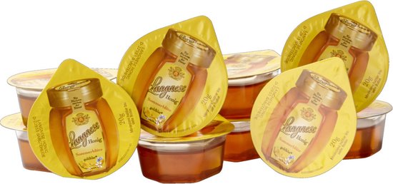 Langnese Honingcups - 20 gr honing per cup - doos 72 cups | bol