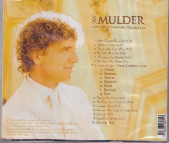 Love Divine III - Jan Mulder, Royal Philharmonic Orchestra, Jan Mulder ...