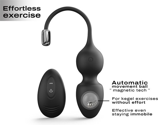 Dorcel Vibrerende Kegel Balls met afstandsbediening LOVE BALLS - zwart | bol.com