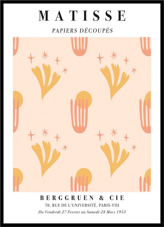 Poster Henri Matisse - Temps Moderne - Large 30x40 - Abstracte Kunst ...