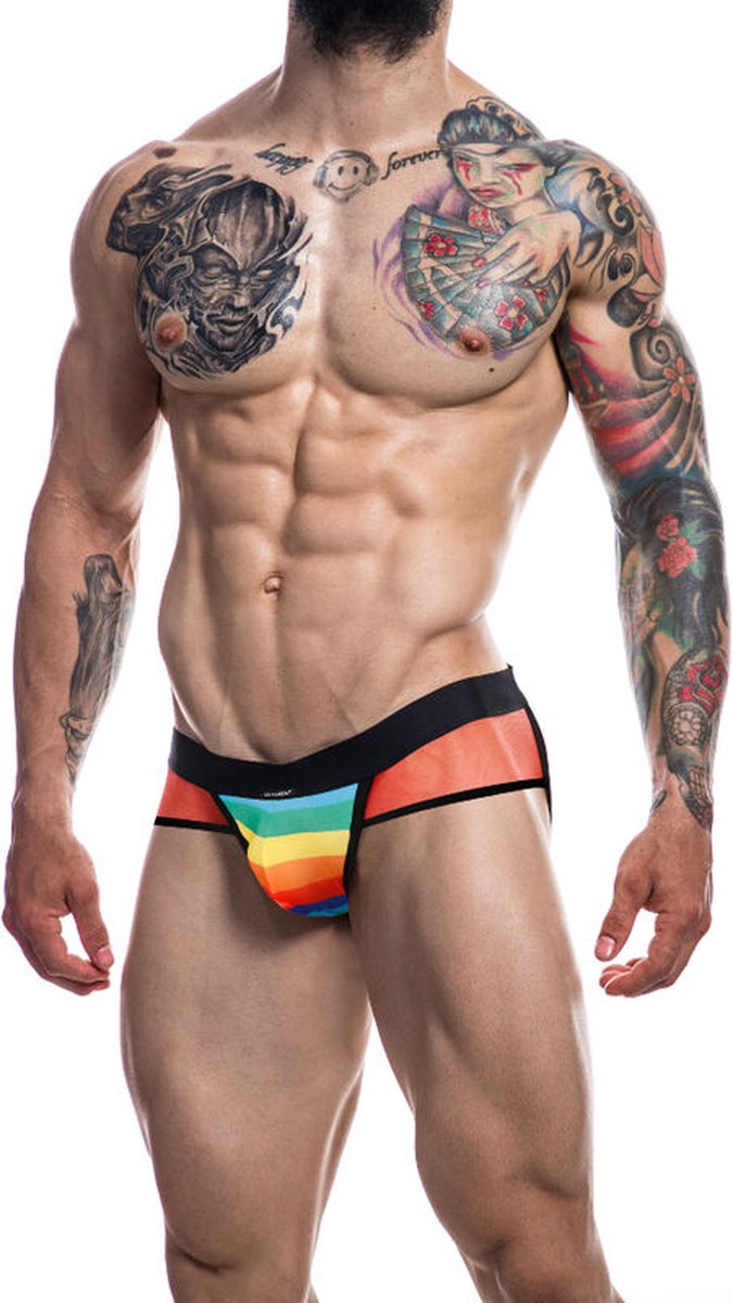 CUT4MEN JOCKSTRAP | Cut4men - Jockstrap Rainbow L | bol.com