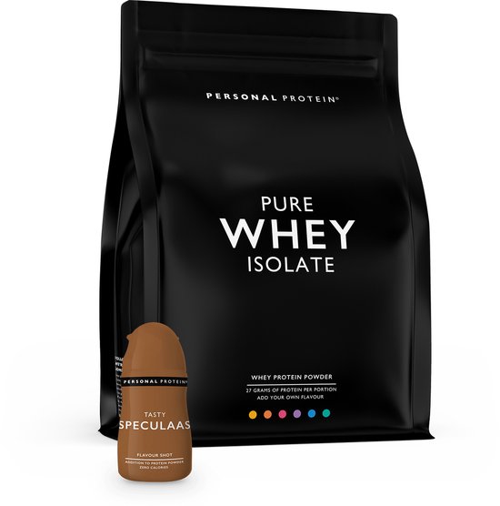 Personal Protein® – Pure Whey Isolate Protein – Speculaas eiwitshake ...