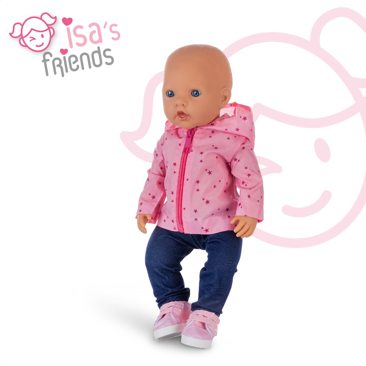 Isa's Friends® - Poppenkleding - Kleertjes geschikt voor o.a. BABY born ...