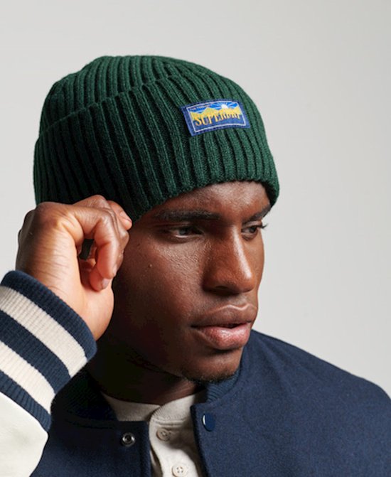 Superdry Dames Radar beanie van wolmix | bol