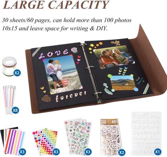 Ringband Fotoalbum Plakalbum Diy Vintage Scrapbook Album Kopen Leer ...