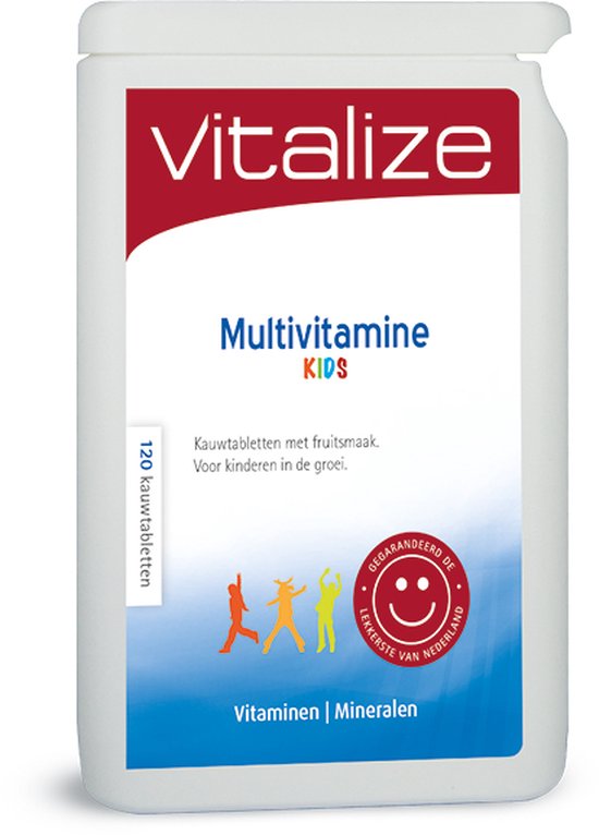 Vitalize Multivitamine Kids 120 tabletten | Kauwtabletten met ...
