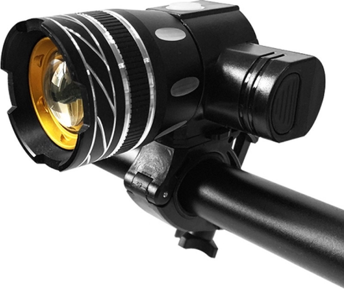 7602 LED USB Opladen Telescopische Zoom Fiets Front Light, Specificatie ...