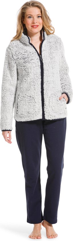 Pastunette dames huispak 80222-170-8 - Blauw - 36 | bol