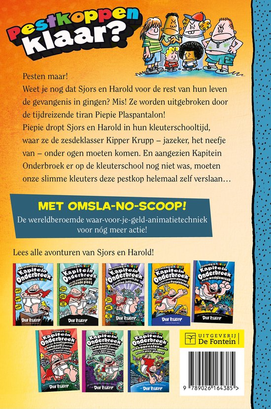 Kapitein Onderbroek 9 - Kapitein Onderbroek en de krankzinnige komst ...