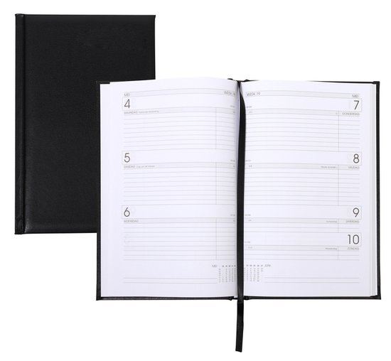 Agenda 2023 ryam efficiency baladek 7d/2p zwart | bol.com