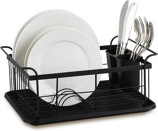 Maestro - Afdruiprek met 2 schappen - Bodem en bestekhouder met 2 ...