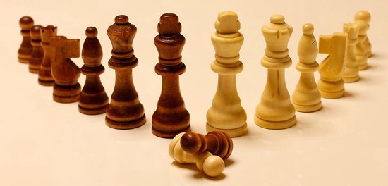 Houten Schaakstukken - 9 CM koning | Games | bol.com